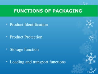 Changing scenario of packaging in pharmaceutical industries | PPT