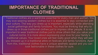 Traditional Clothing Around the World | PPTX