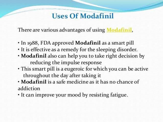 Modafinil: Uses,Side Effects, Suggestions