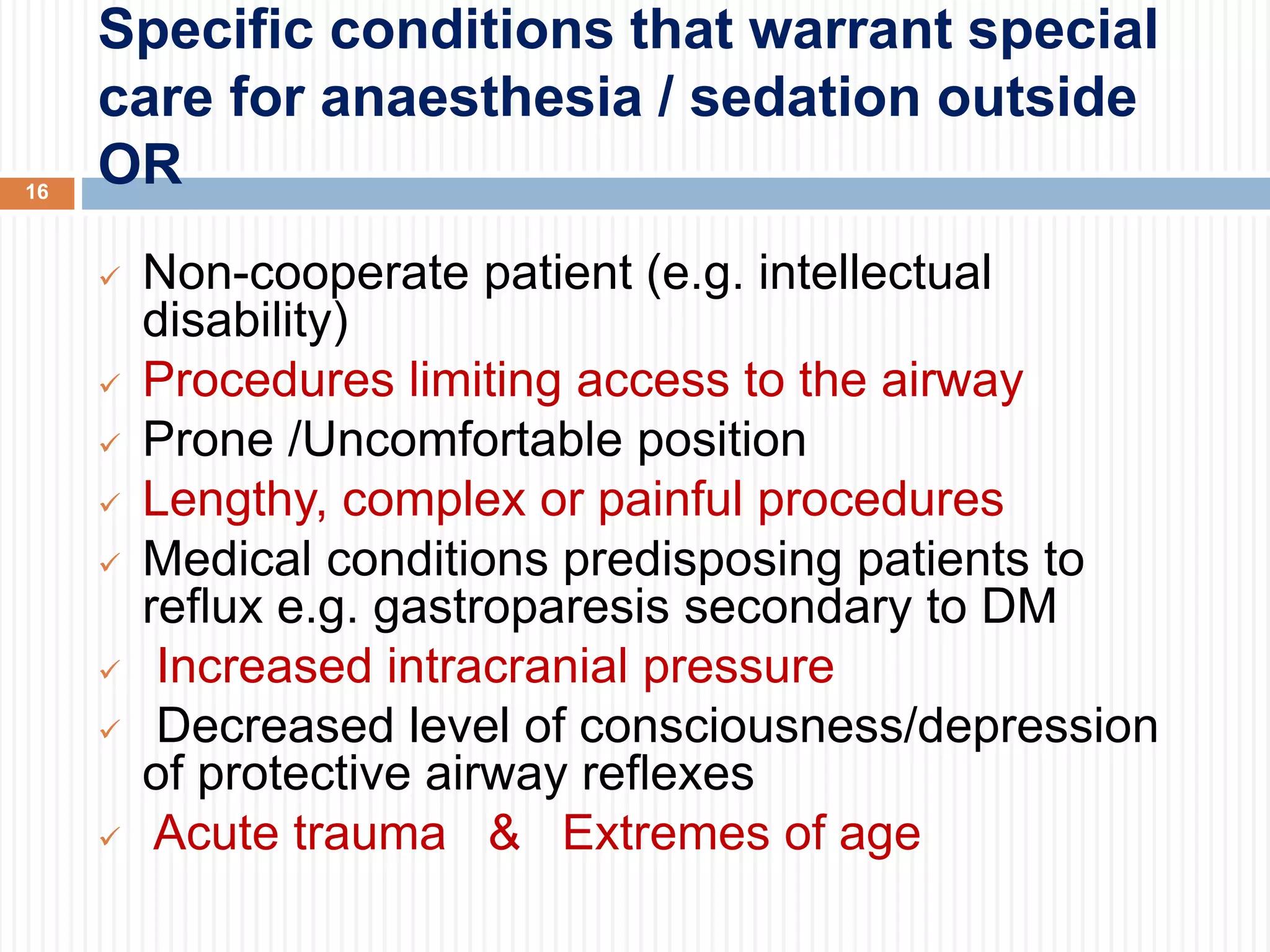 QUALITY AND SAFETY IMPROVEMENT EFFORTS OUTSIDE OPERATING ROOM | PPT