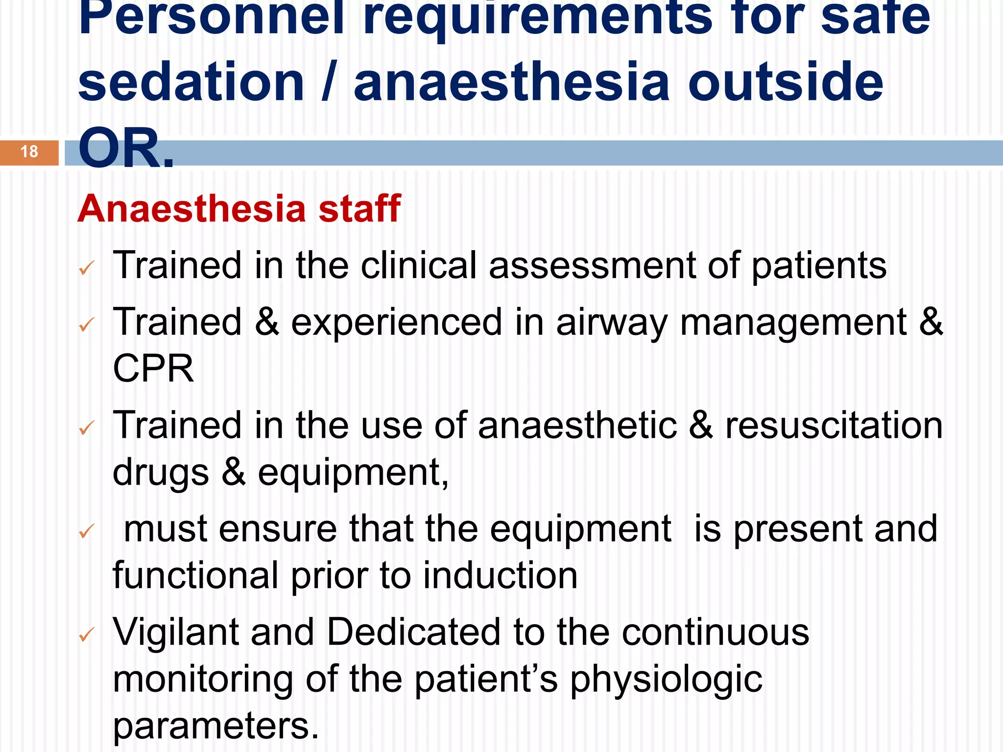 QUALITY AND SAFETY IMPROVEMENT EFFORTS OUTSIDE OPERATING ROOM | PPT