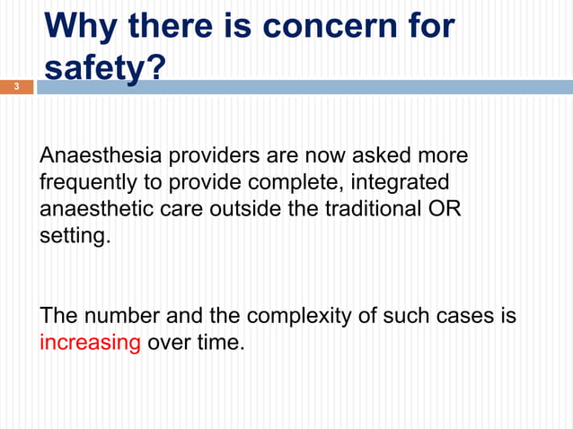 QUALITY AND SAFETY IMPROVEMENT EFFORTS OUTSIDE OPERATING ROOM | PPT