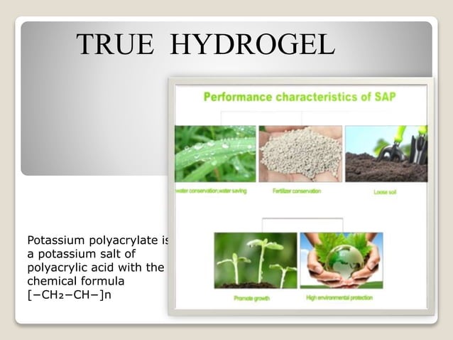 Applications of Super Absorbent Polymers in Agriculture | PPTX ...