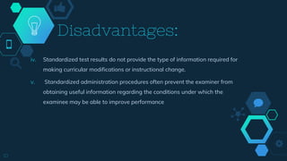 Standardized and non-standardized test -Tests of Achievement | PPTX
