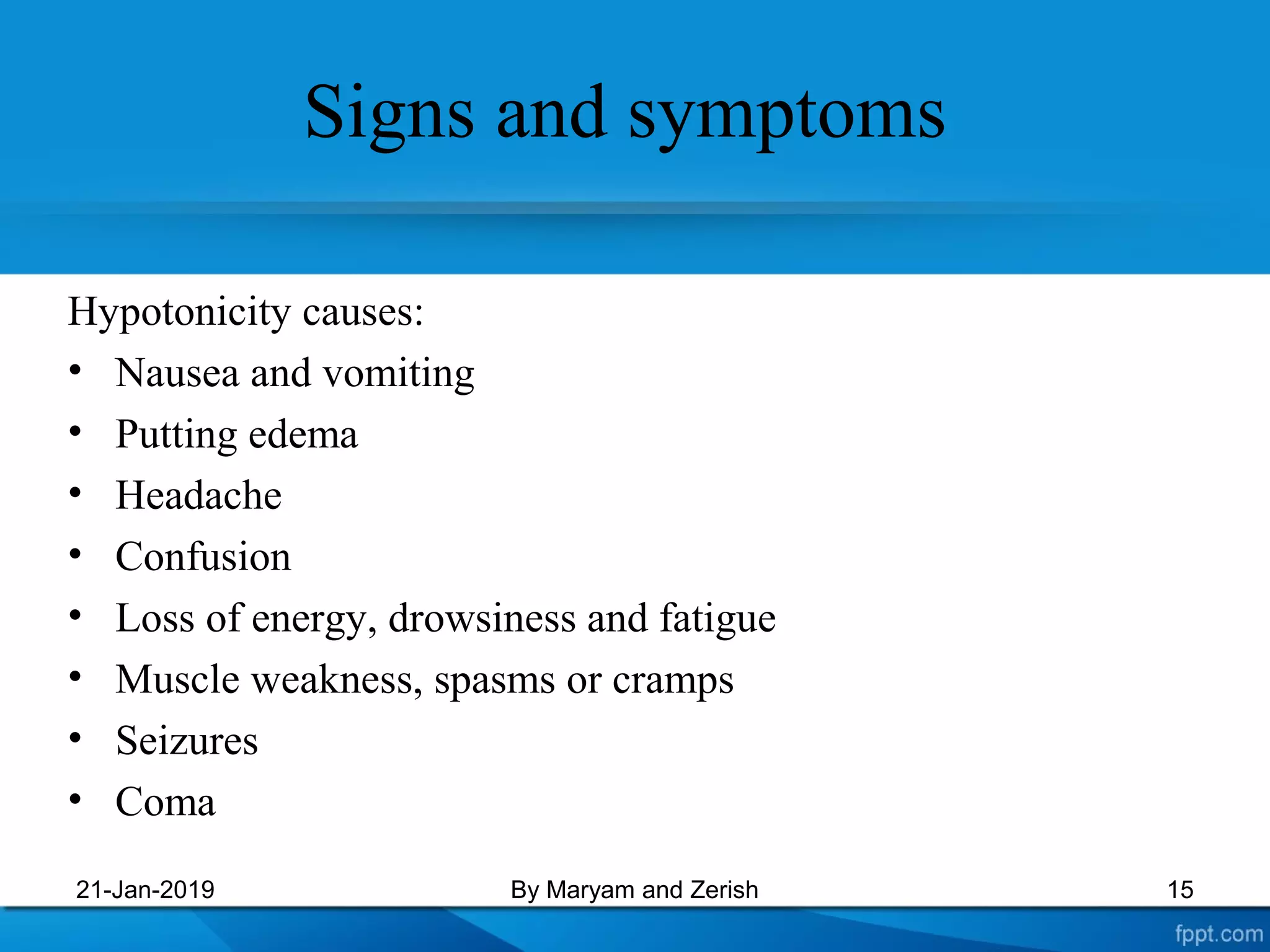 Isotonic, hypotonic and hypertonic solutions. | PPT