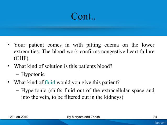 Isotonic, hypotonic and hypertonic solutions. | PPT | Blood Disorders ...
