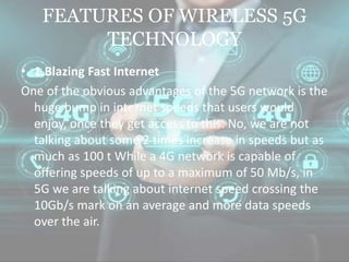 5g internet ppt | PPTX