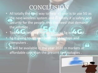 5g internet ppt | PPTX