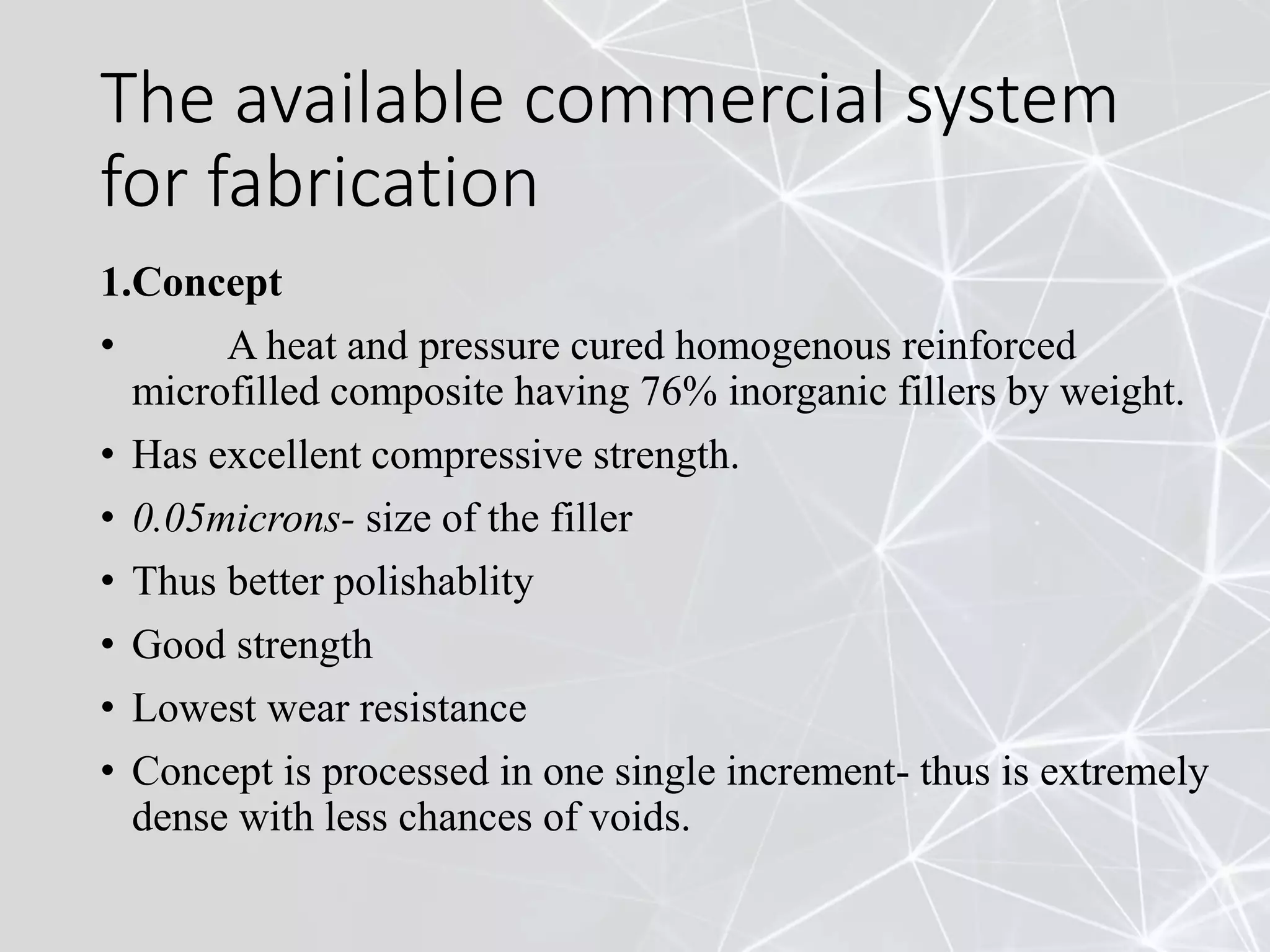 Indirect composite restorations | PPTX