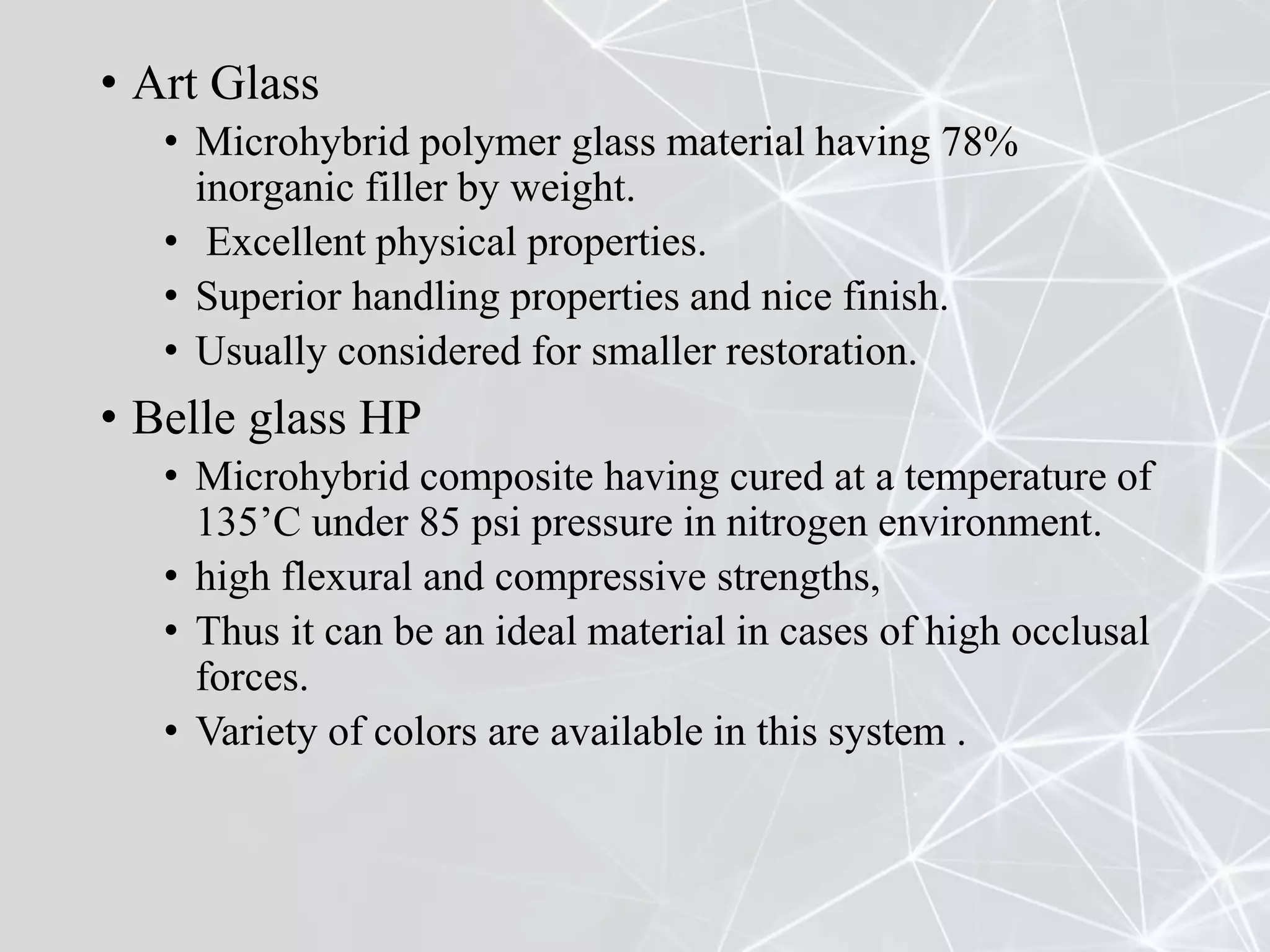 Indirect composite restorations | PPTX