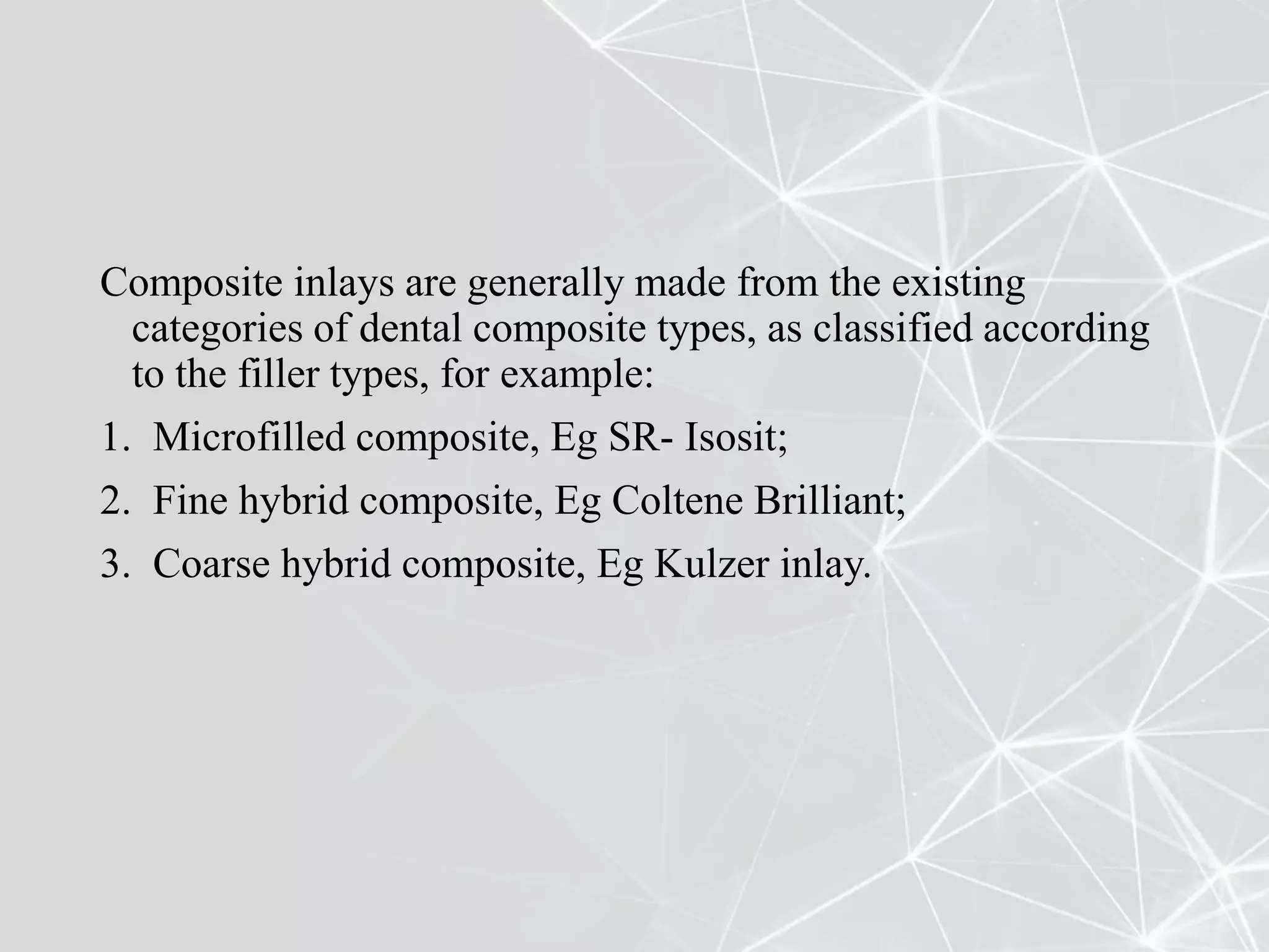Indirect composite restorations | PPTX