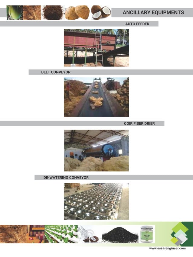 Coir Machine By Essar Engineers | PDF