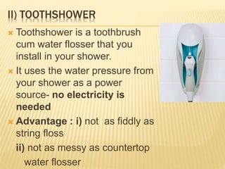 A look at the new toothbrush technologies seminar | PPTX | Oral care ...