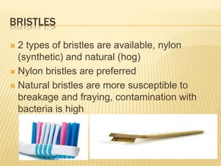 A look at the new toothbrush technologies seminar | PPTX