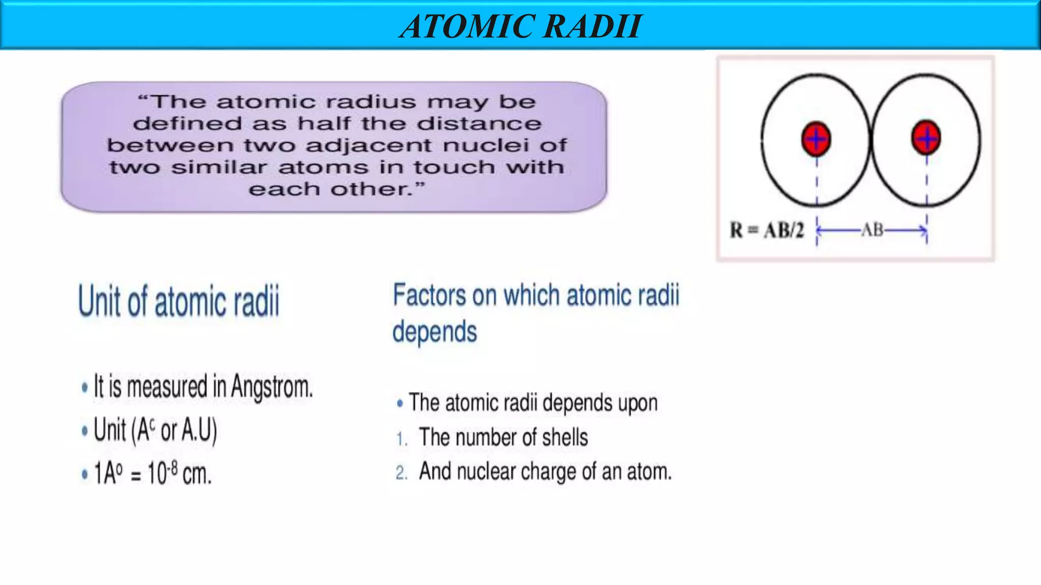 ATOMIC STRUCTURE AND PERIODIC TABLE | PPTX