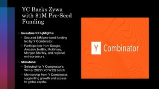 Zywa: Innovative Banking for Young Teens | PPT