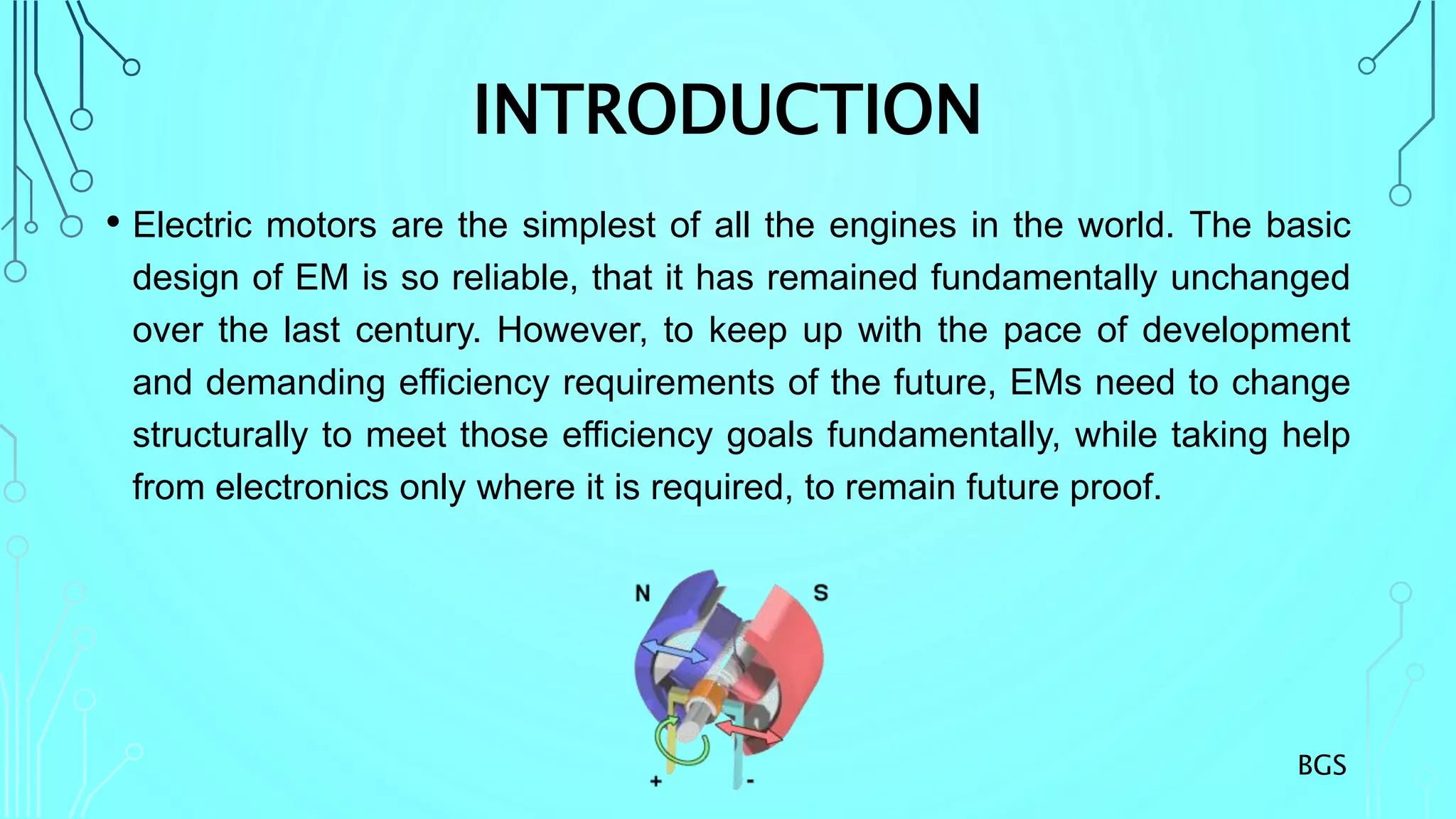 Newage Tech. in EMs for EVs | PPTX