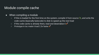 New and upcoming features in the Node.js module loaders | PPT