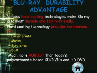 BLU - Ray Disk Ppt | PPTX