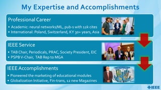 Candidate Presentation for IEEE President | PDF