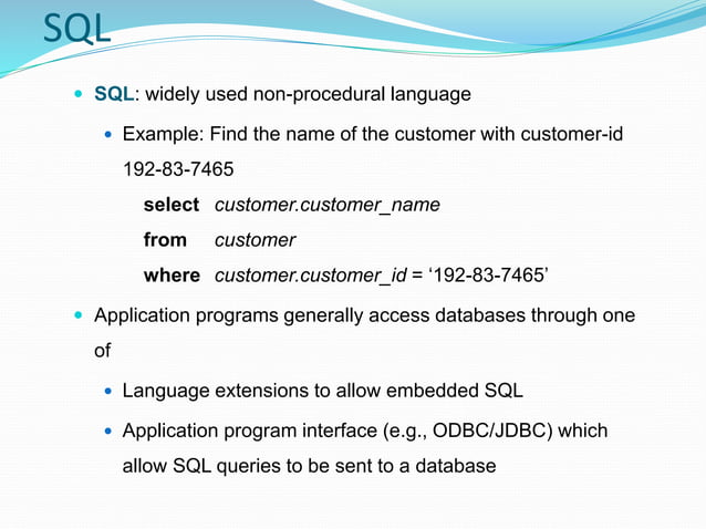 Introduction to Database | PPTX | Databases | Computer Software and ...
