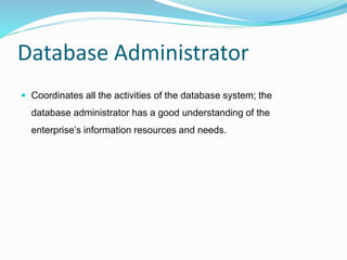 Introduction to Database | PPTX