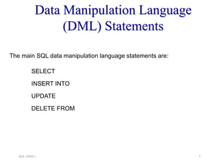 SQL | PPT