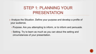 Designing and Delivering Oral Presentations | PPTX