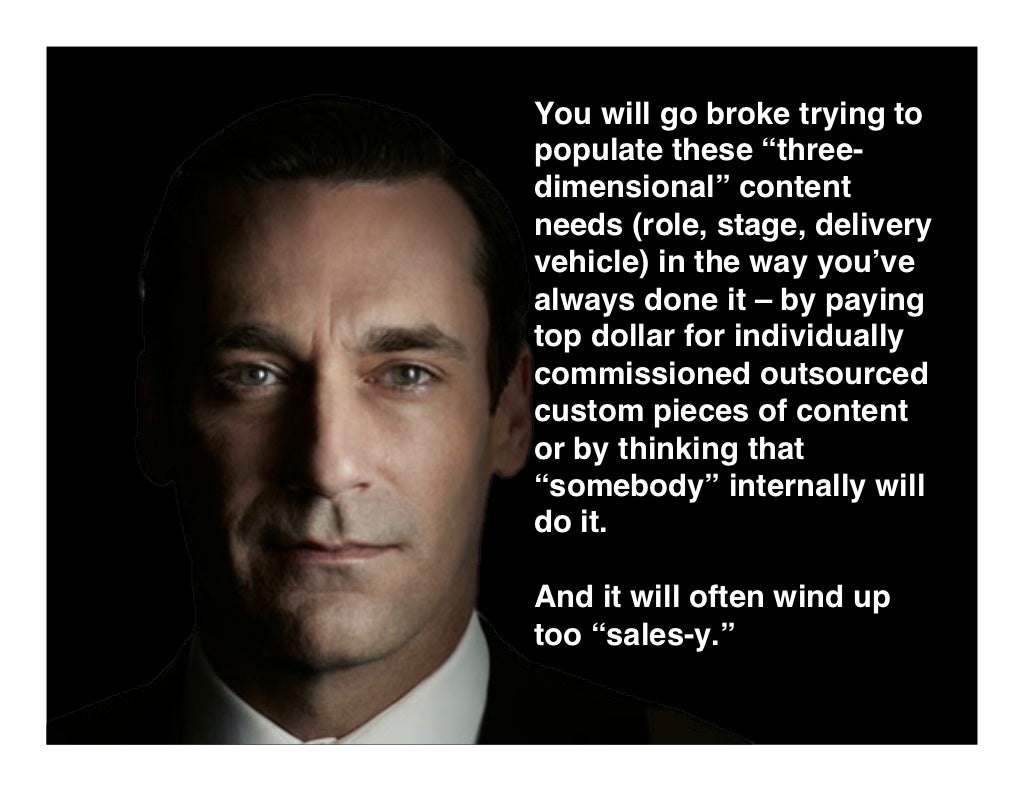 Don Draper's 3 Rules of Content Marketing