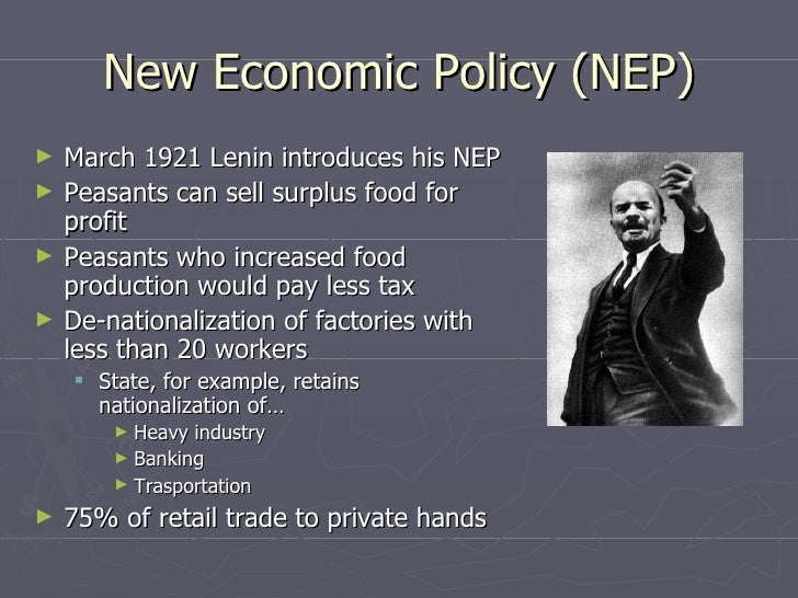 New Economic Policy