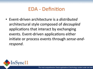 New & Emerging _ David Gresham _ Building and Event Driven Architecture.pdf