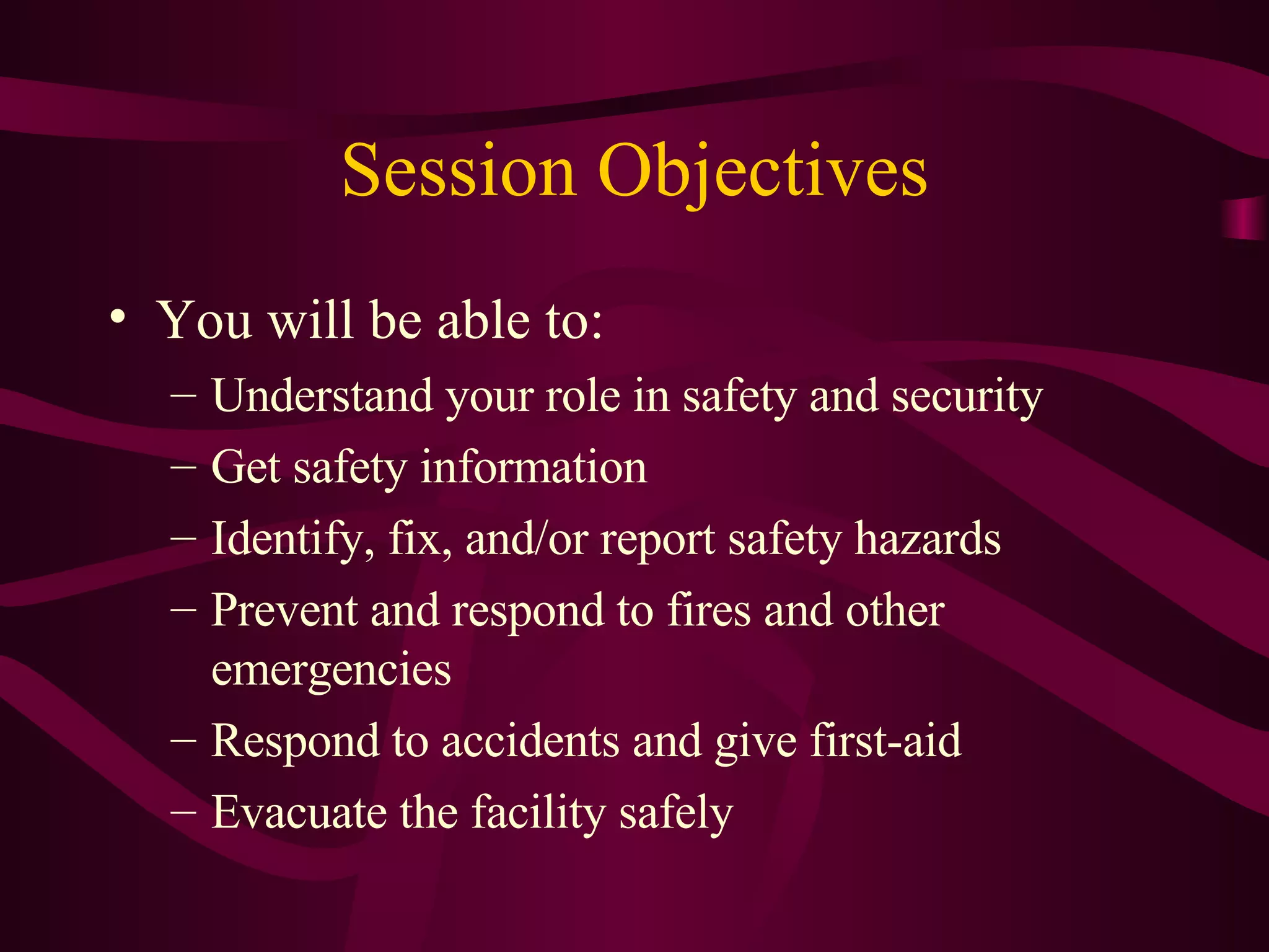 New Employee Safety Orientation | PPT