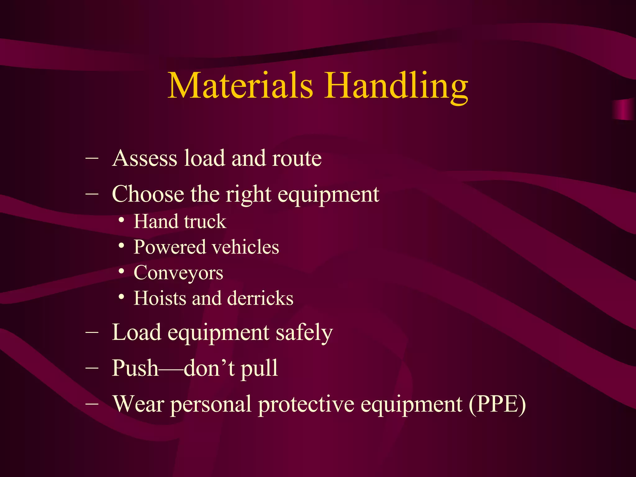 New Employee Safety Orientation | PPT