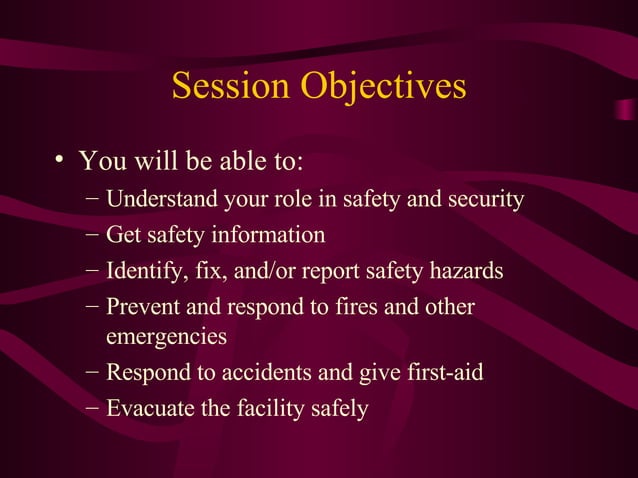 New Employee Safety Orientation | PPT | Human Resources | Business