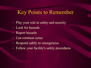 New Employee Safety Orientation | PPT