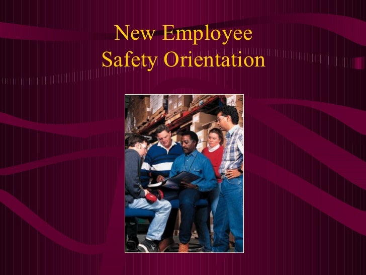 New Employee Safety Orientation Template - prntbl ...