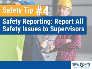 Safety Reminders: 5 Basic Safety Tips That Require Employee Awareness | PDF