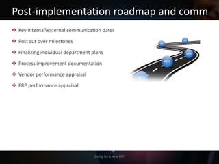 Implementing an ERP: A goal based approach | PPT