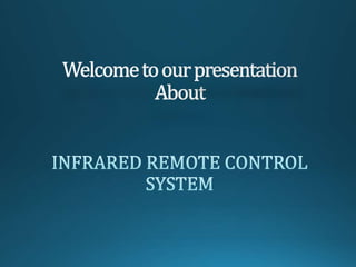 IR remote control system | PPTX