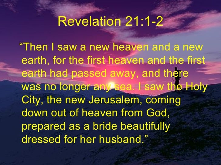 New Heavens & New Earth