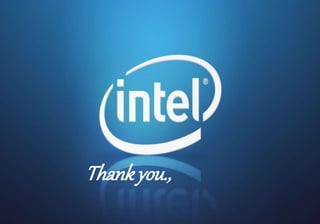 intel microprocessors manufacturing and generations | PPTX