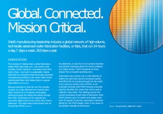 intel microprocessors manufacturing and generations | PPTX