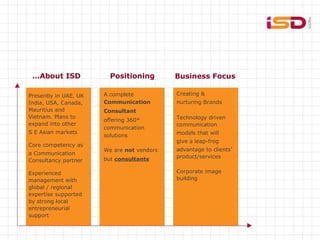 ISD Credentials | PPT