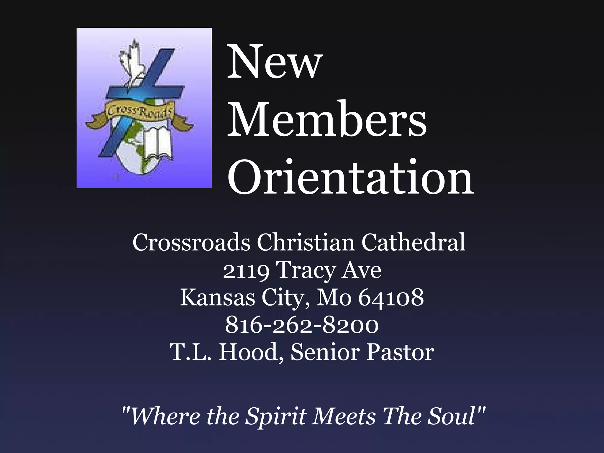 New Members Orientation | PPT