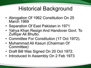 Constitution Of 1973 | PPTX