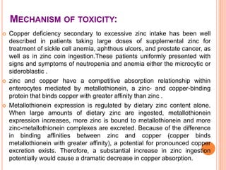 zinc toxicity | PPTX