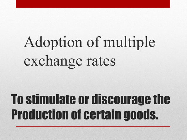 Exchange Controls | PDF