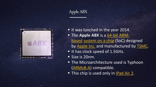 Apple mobile processors | PPT