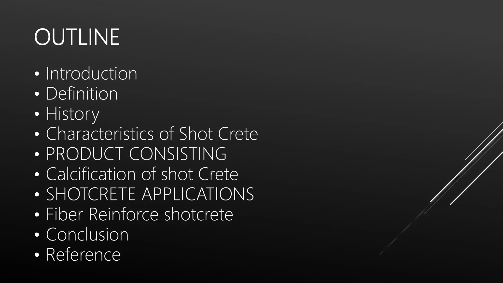 Shotcrete types and application - university of Halabja | PPT