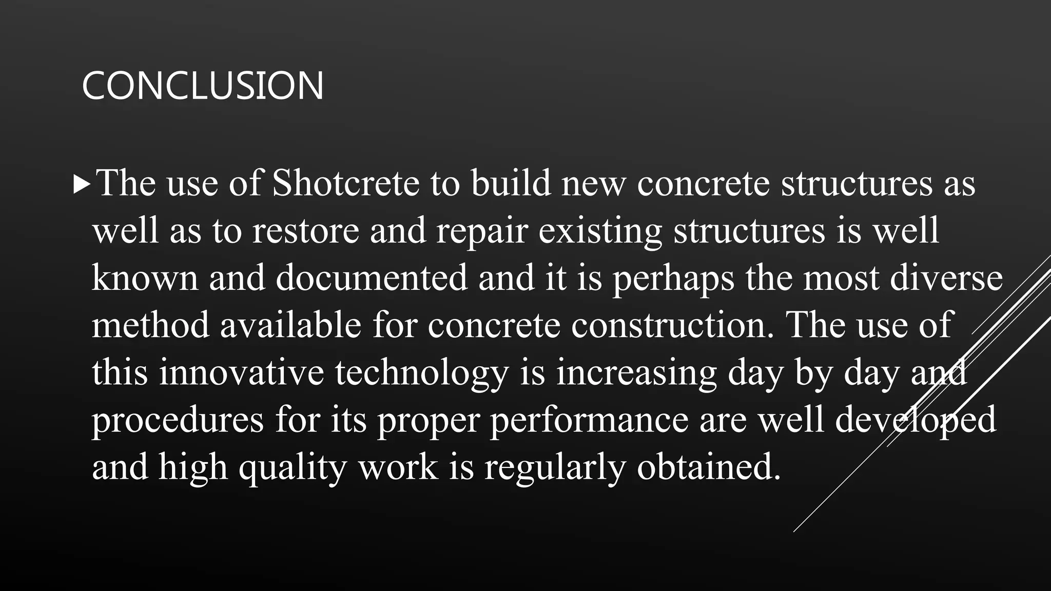 Shotcrete types and application - university of Halabja | PPT